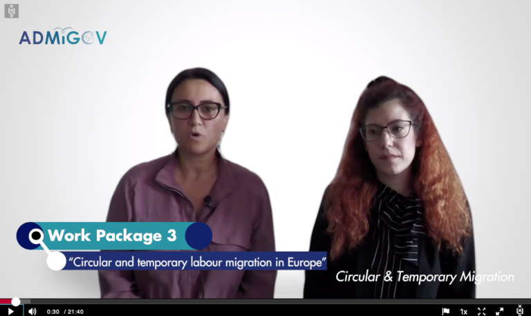 Part 2 Massive Open Online Course on Circular and Temporary Migration available – ADMIGOV