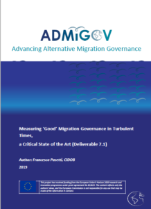 Measuring ‘good’ migration governance – ADMIGOV